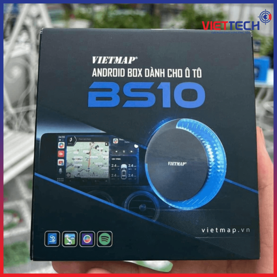Android Box Vietmap BS10 Cao Cấp Tặng Bản Đồ Cảnh Báo Giao Thông Đây